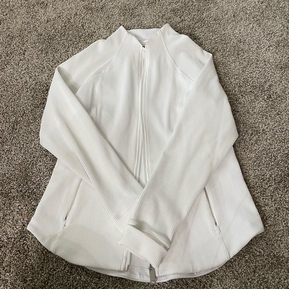 Athleta | Jackets & Coats | Athleta Salutation Ribbed Jacket | Poshmark